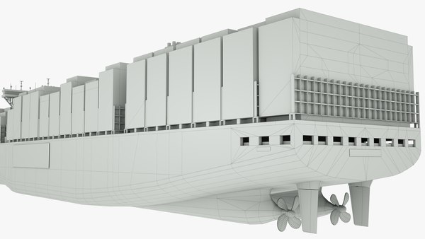Container Ship Hapag Lloyd Paris Express 3D model - TurboSquid 1733537