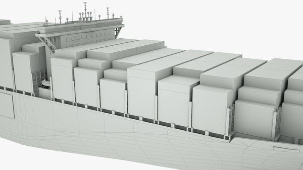 Container Ship Hapag Lloyd Paris Express 3D model - TurboSquid 1733537