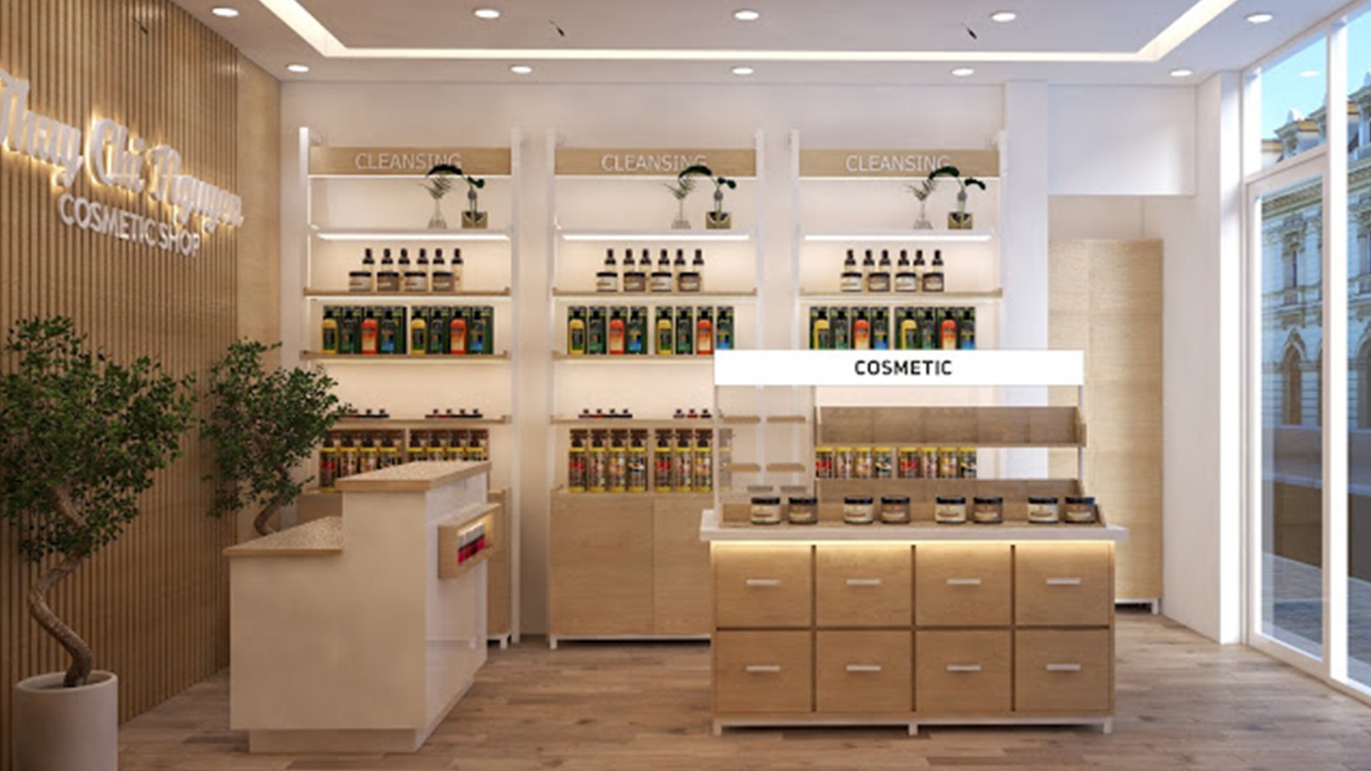 3D Cosmetic Shop-store Model - TurboSquid 1977219