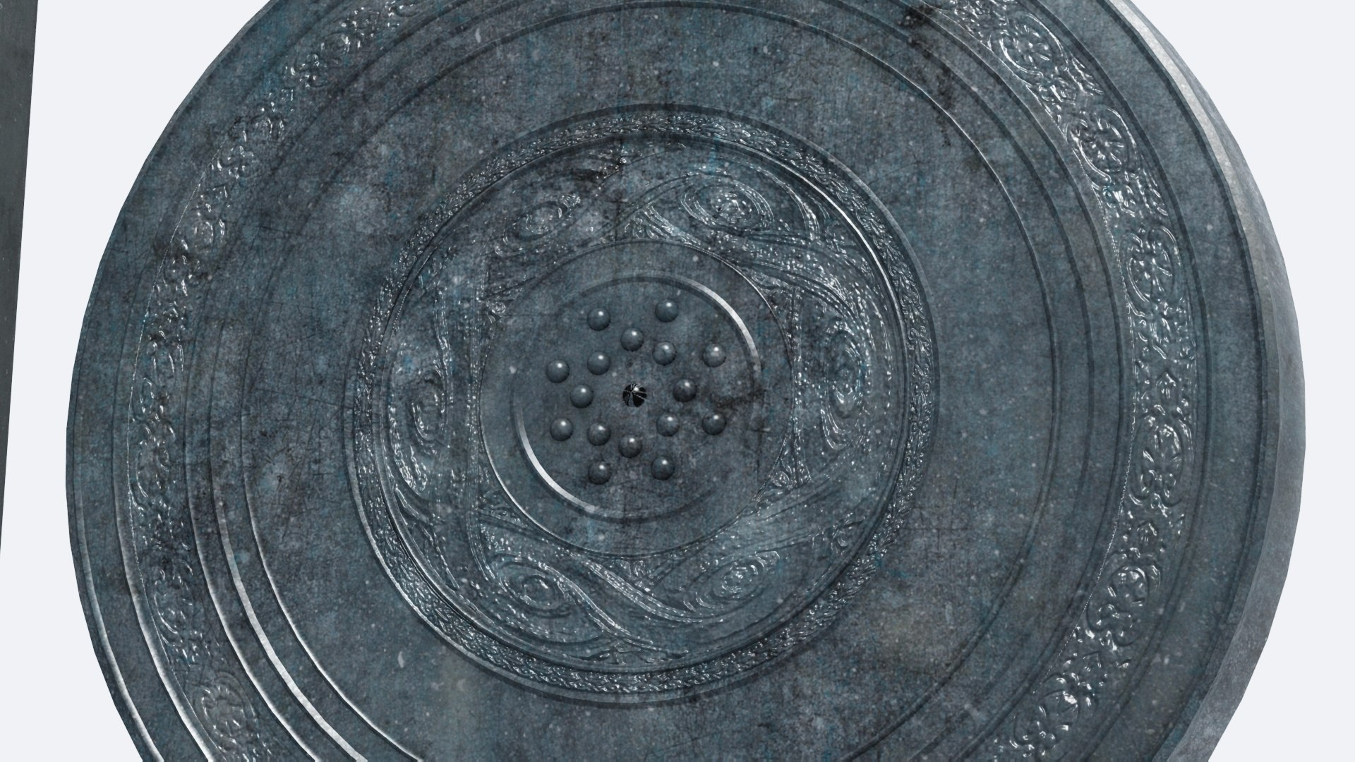 Chinese Musical Instrument Gong 3D Model - TurboSquid 2212127