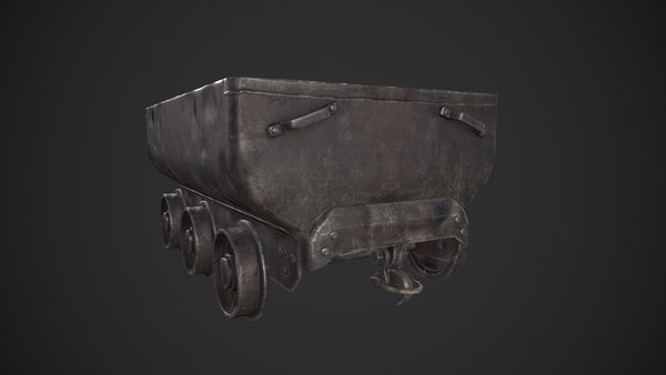 Mining Cart 3D - TurboSquid 1745983