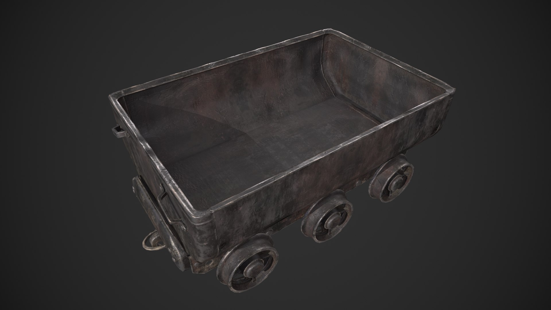 Mining Cart 3D - TurboSquid 1745983