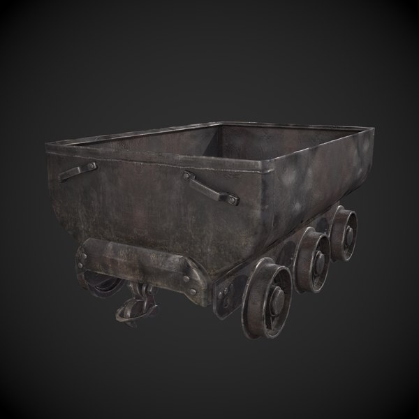 Mining Cart 3D - TurboSquid 1745983