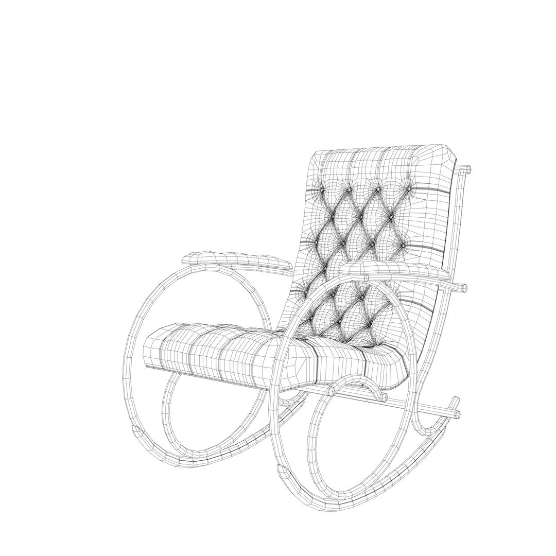 Rocking Chair Model - TurboSquid 1415751