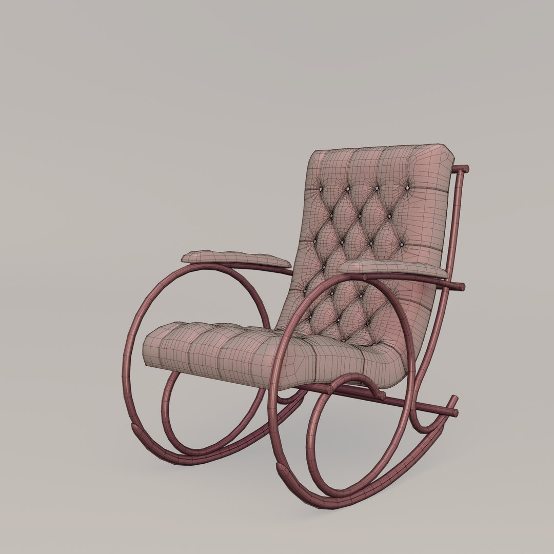 Rocking Chair Model - TurboSquid 1415751