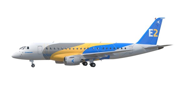 modelo 3d Embraer E-Jet E175-E2 - TurboSquid 1446637