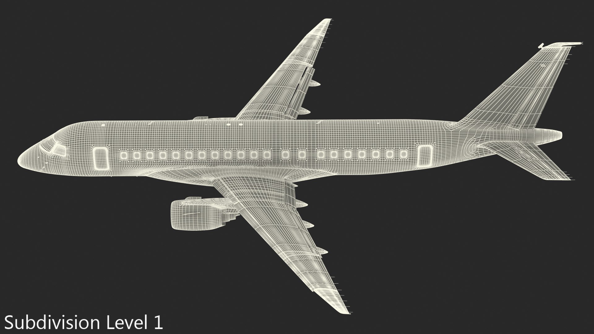 Embraer e-jet e175-e2 jet 3D - TurboSquid 1446637
