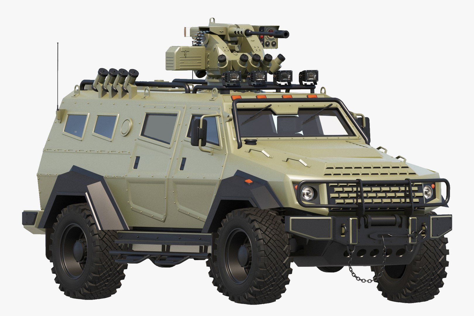 3D Armored Vehicle - TurboSquid 1938172