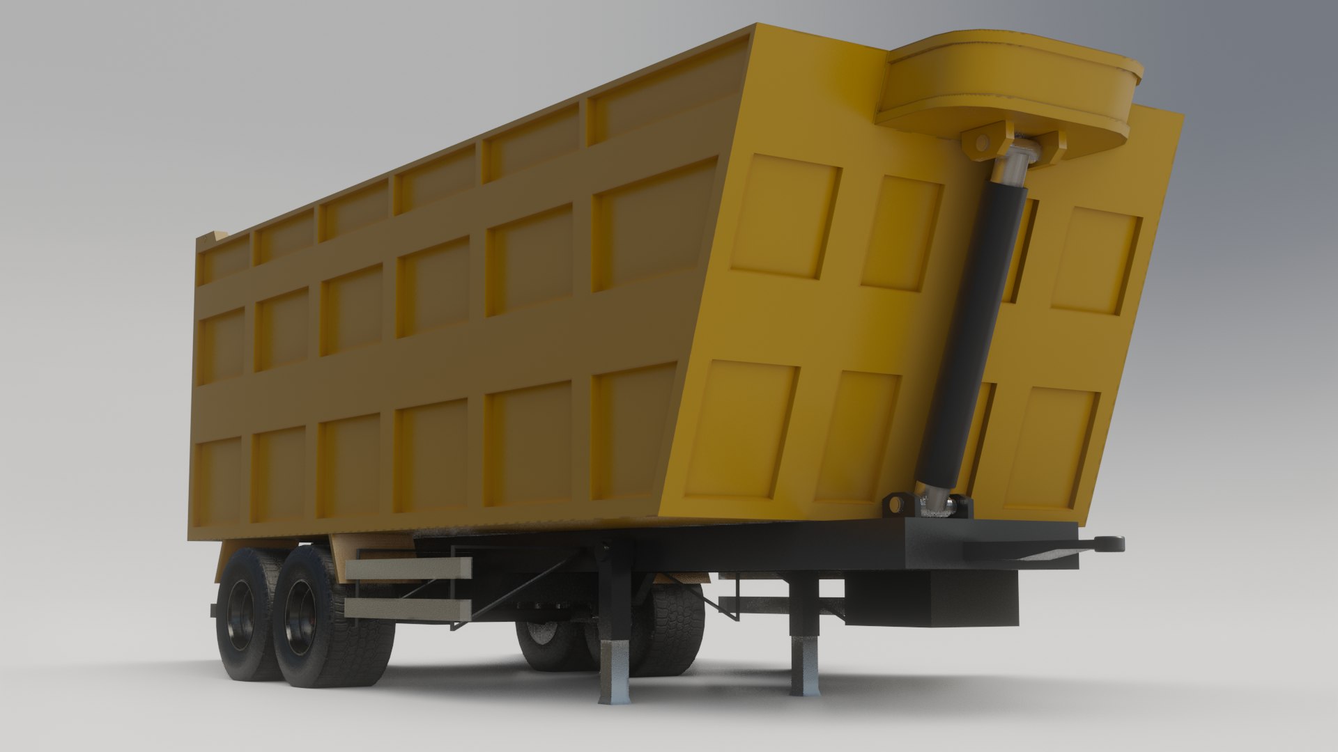 3D Agricultural Trailer Low-poly 3D Model - TurboSquid 1864923