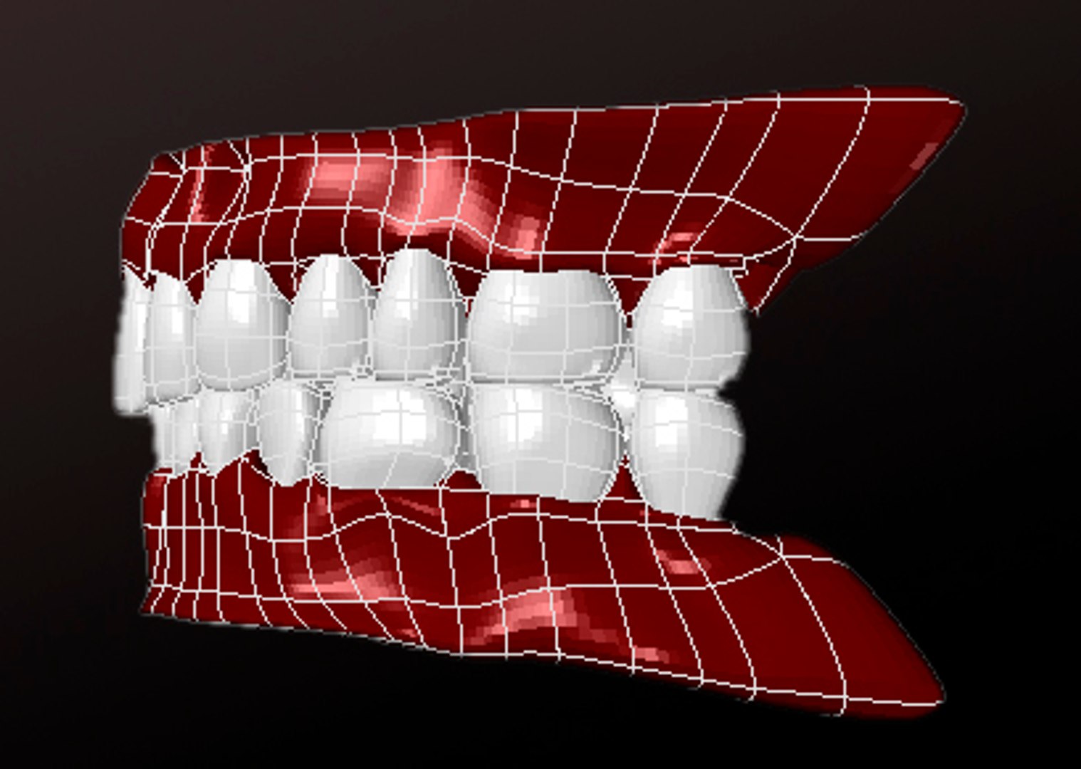 Human Teeth 3d Model