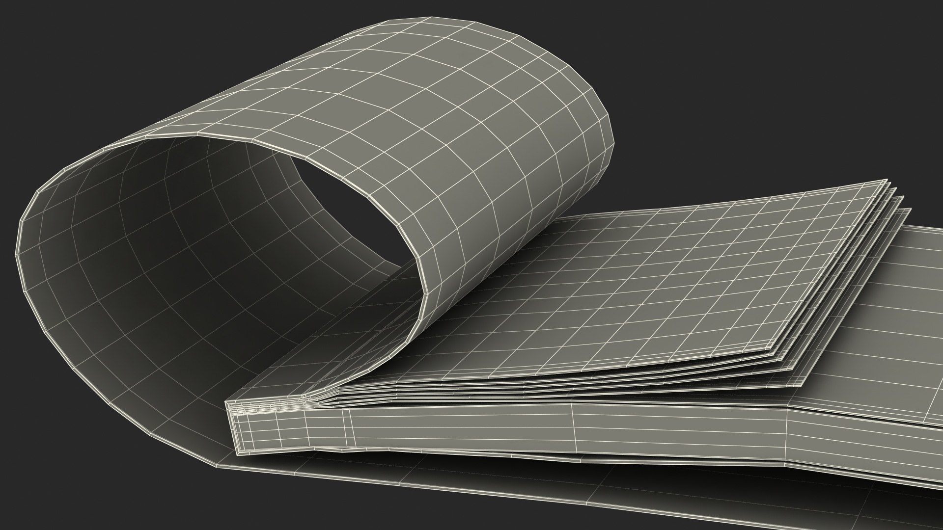 Cheque Book Torn Pages 3D Model - TurboSquid 1926588