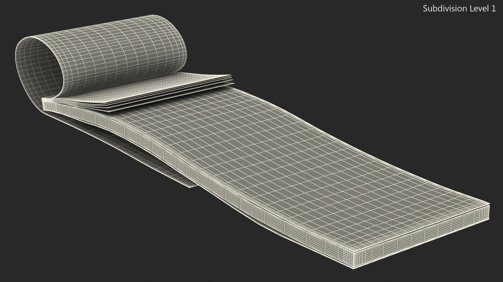 Cheque Book Torn Pages 3D Model - TurboSquid 1926588