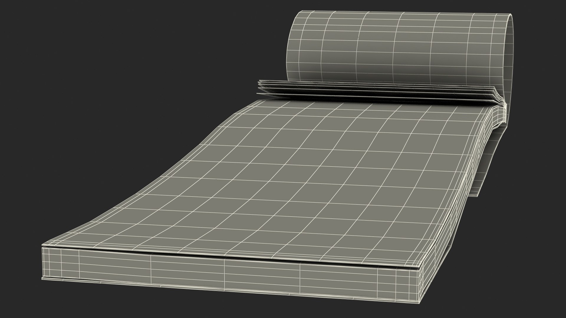 Cheque Book Torn Pages 3D Model - TurboSquid 1926588