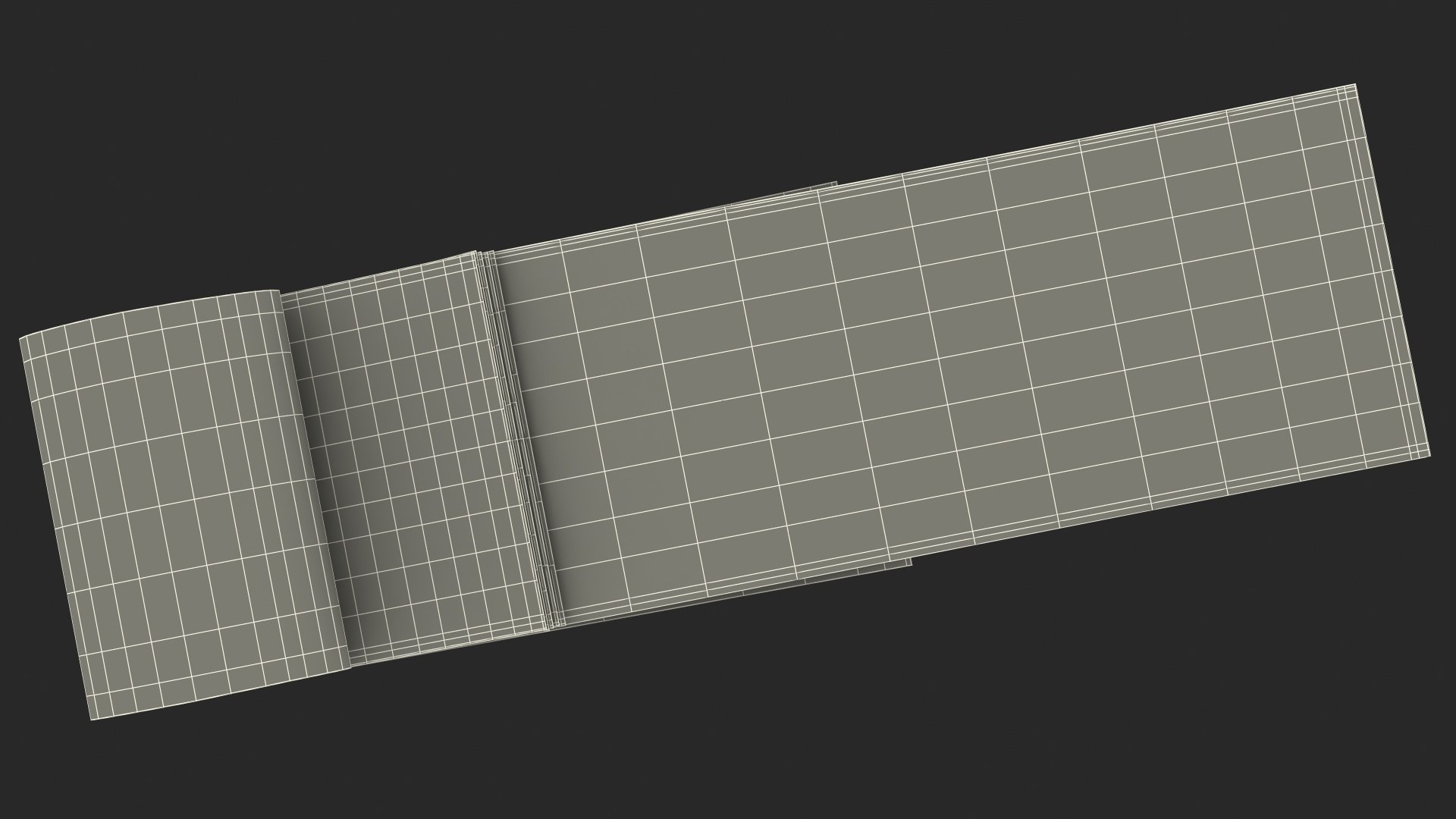 Cheque Book Torn Pages 3D Model - TurboSquid 1926588