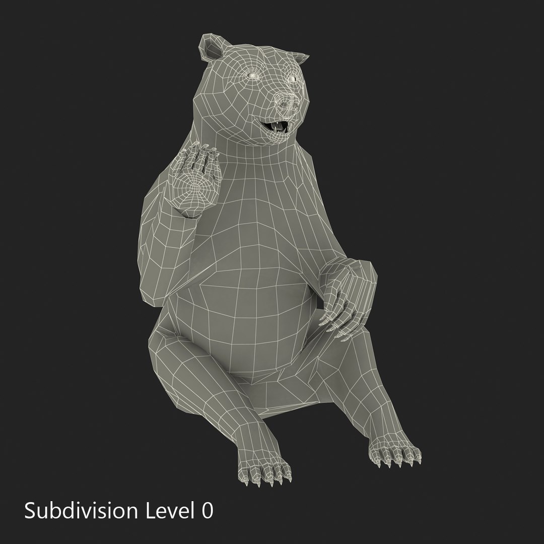Brown Bear Fur Pose Max