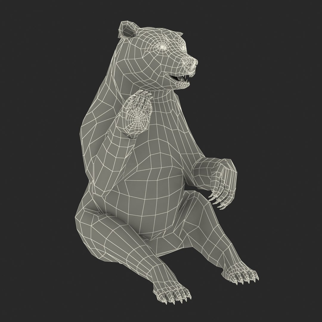 Brown Bear Fur Pose Max