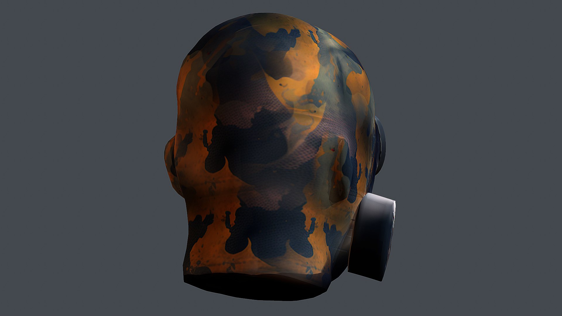 Gas Mask Helmet Military Combat Mode 3D Model - TurboSquid 2028743