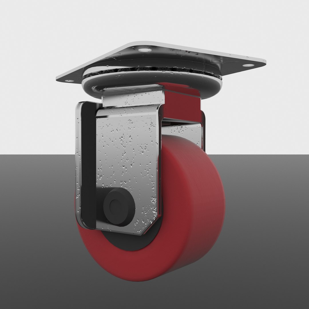 3D Model Caster Wheel - TurboSquid 1385008