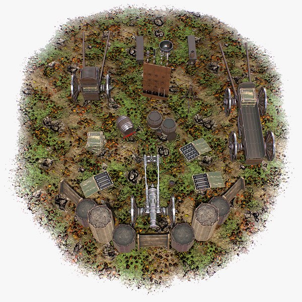 Artillery Cart 3D Models for Download | TurboSquid