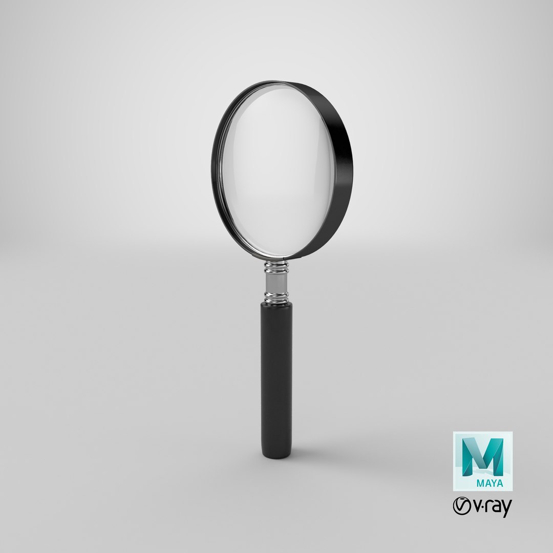 3D magnifying glass model - TurboSquid 1685993