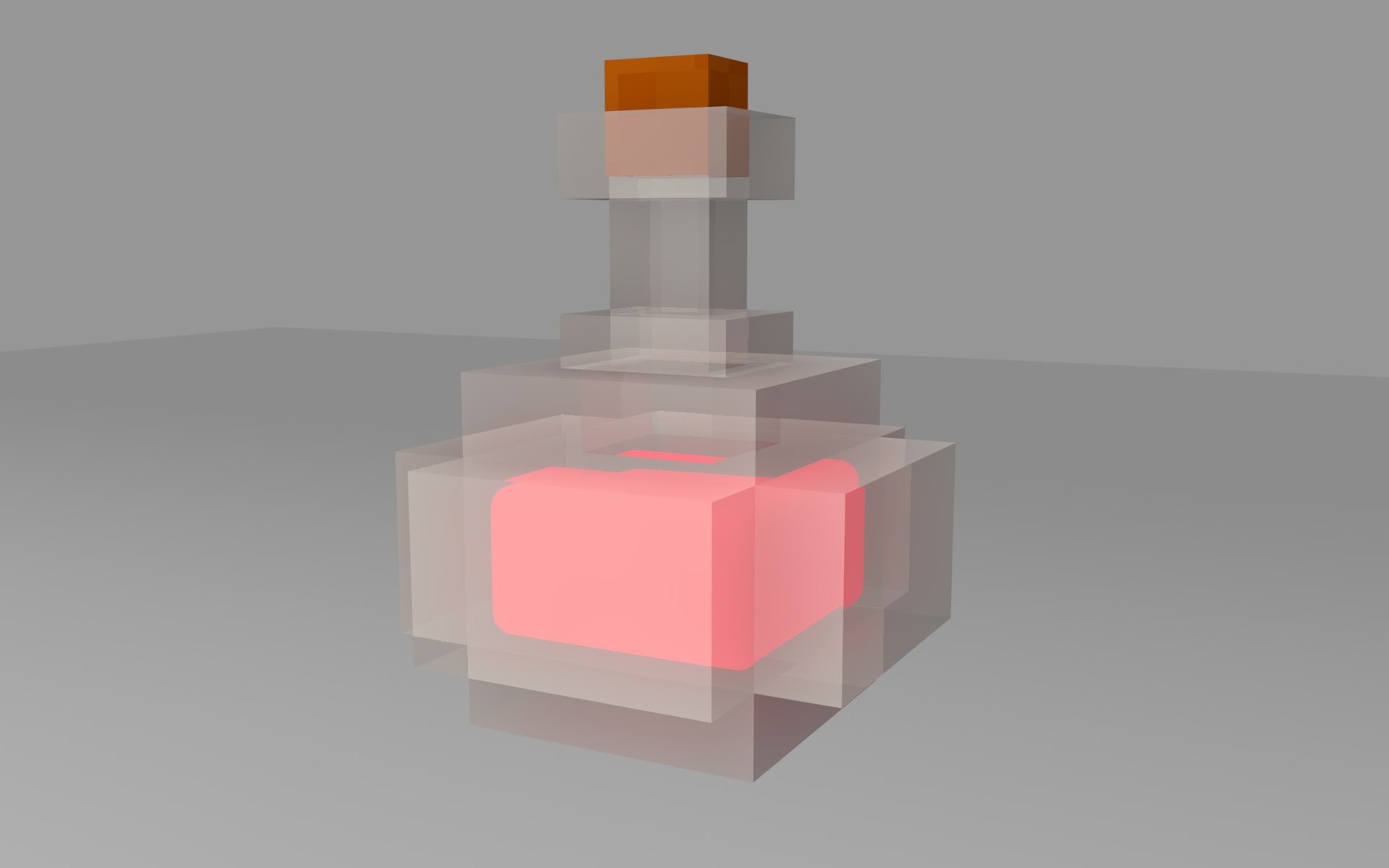 C4d Minecraft Potions