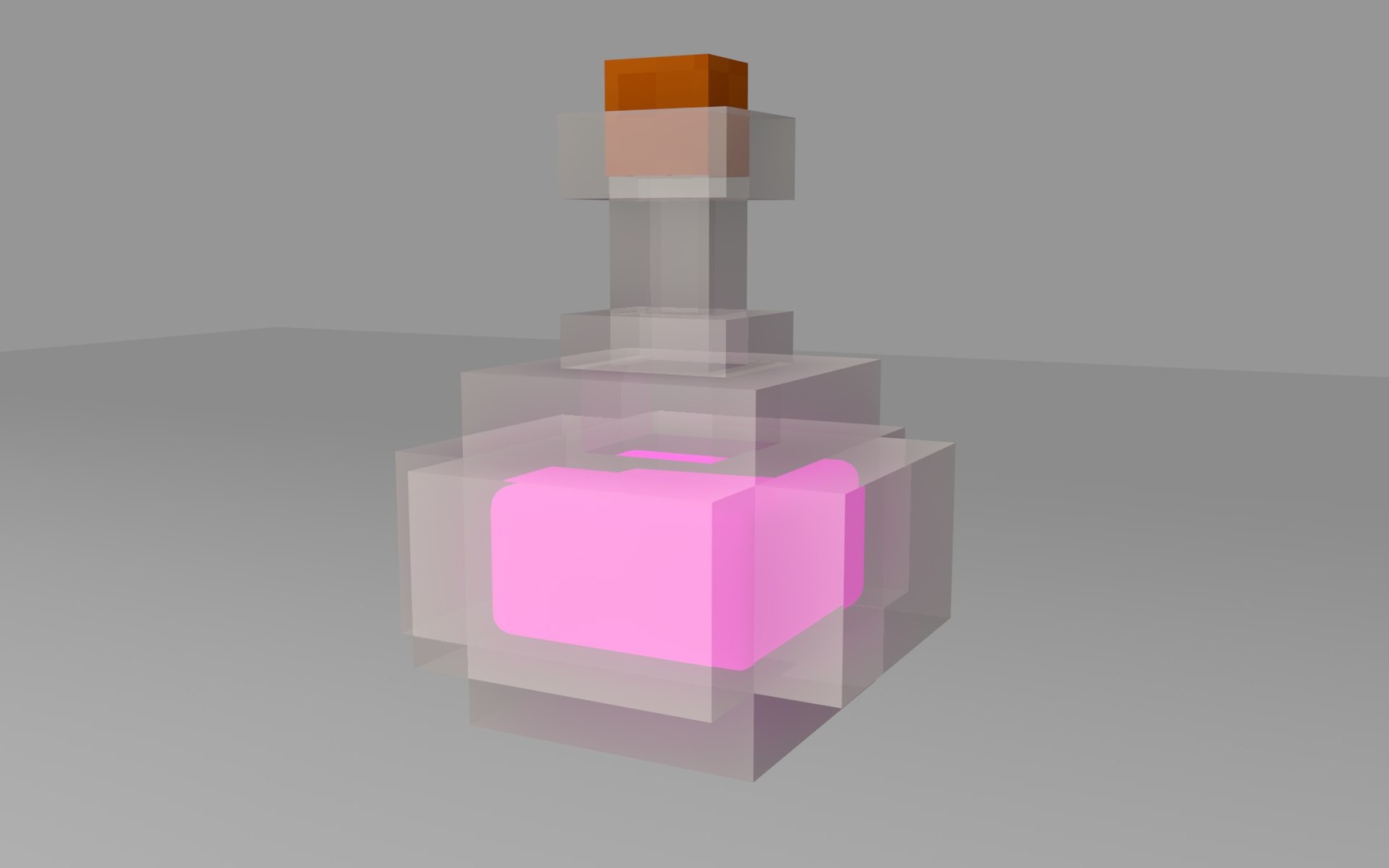 C4d Minecraft Potions