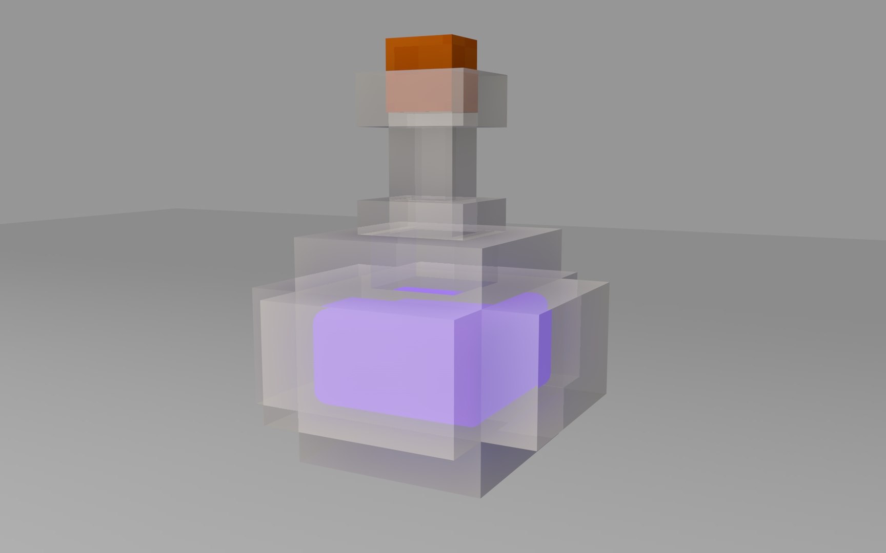 C4d Minecraft Potions