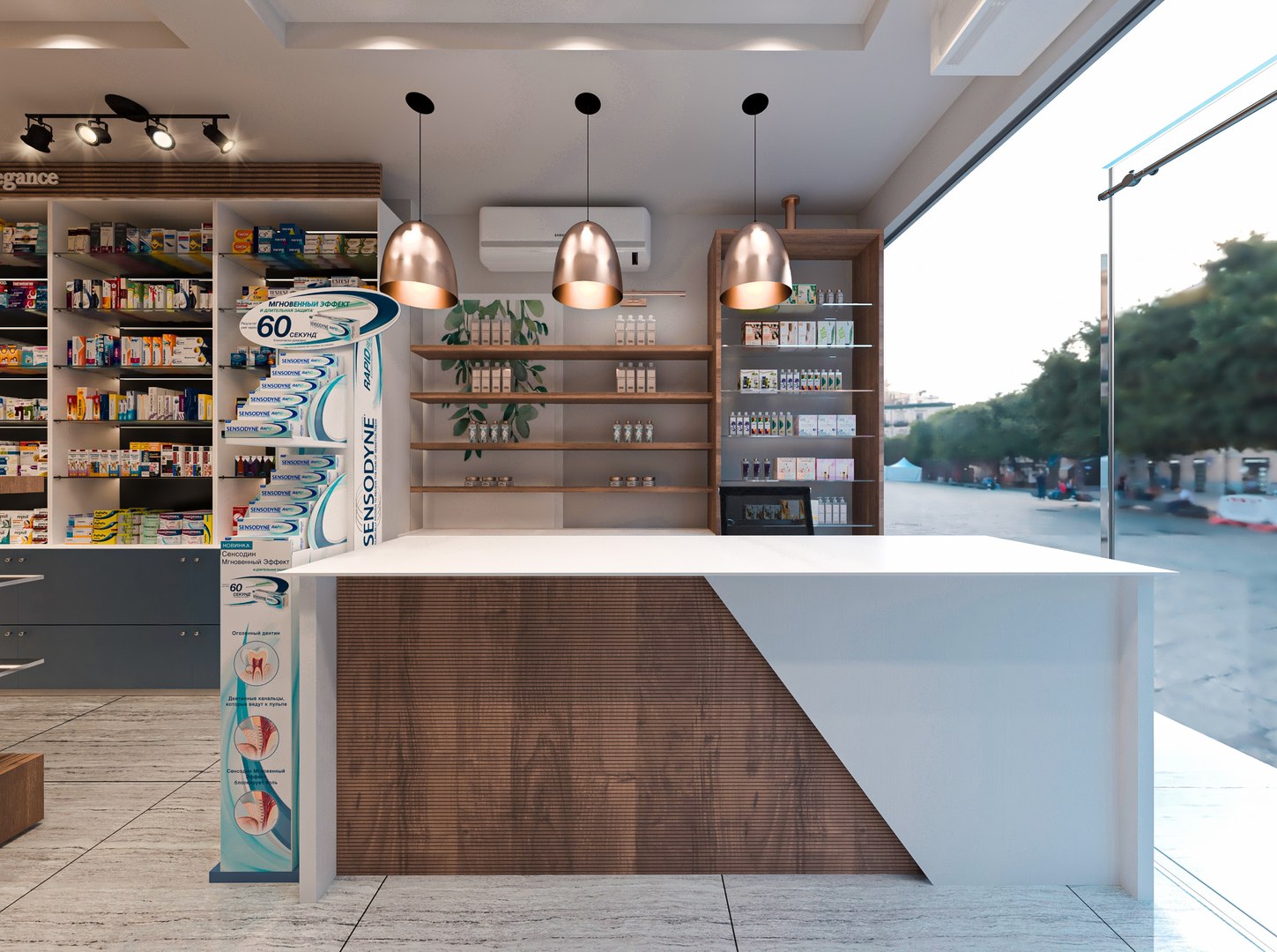 3D Pharmacy - Drug Store Model - TurboSquid 1810547