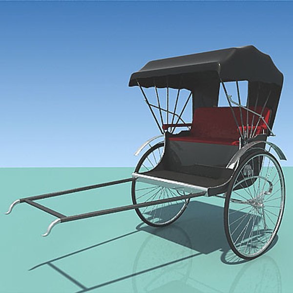 3d auto rickshaw model