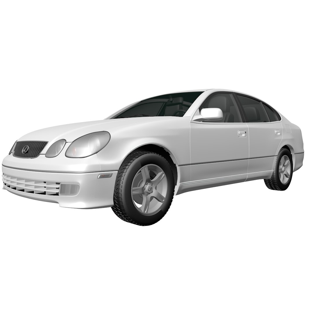 modelo 3d Lexus GS S160-2004 - TurboSquid 2138573