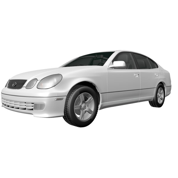 modelo 3d Lexus GS S160-2004 - TurboSquid 2138573