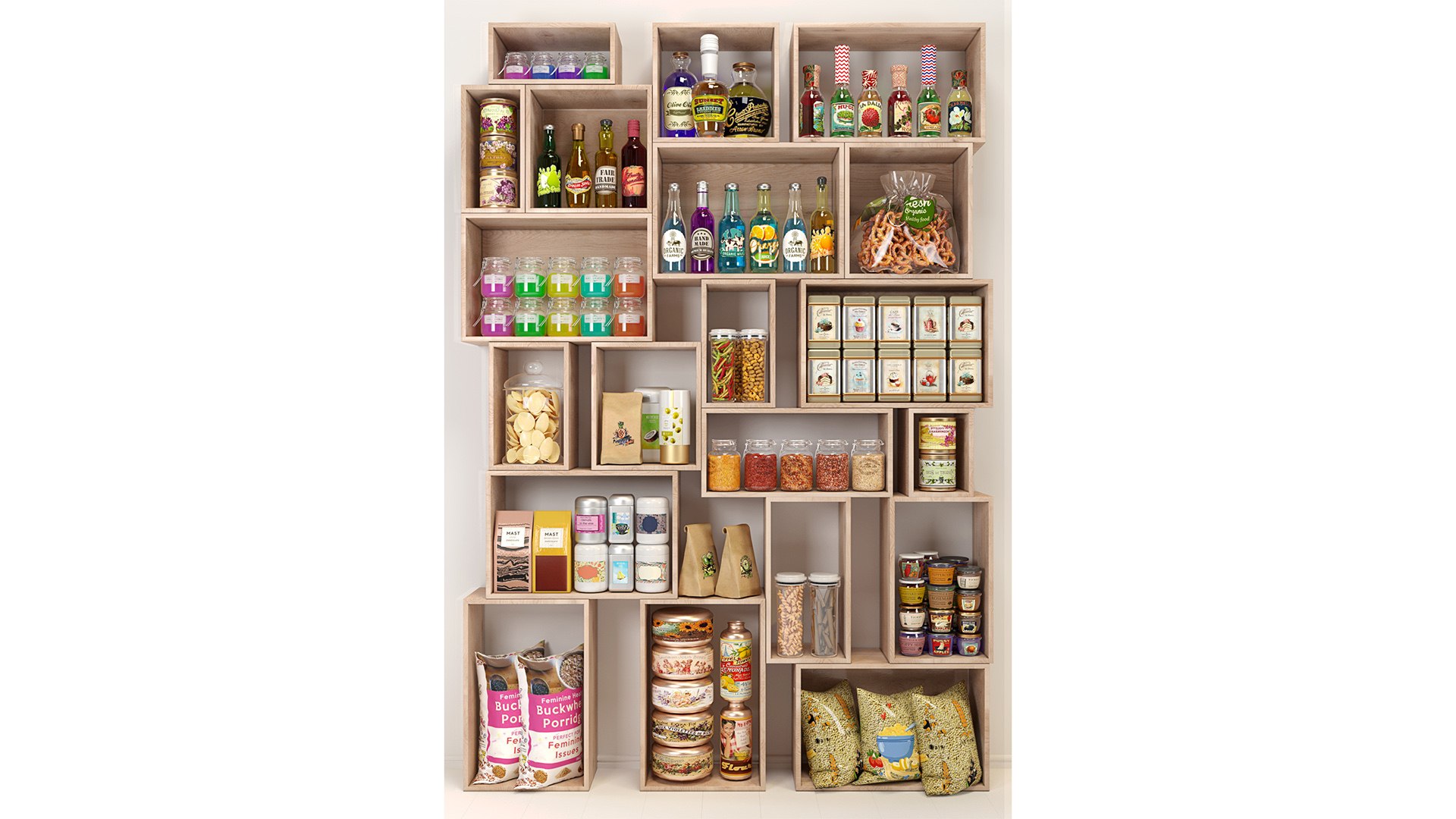 StoreShelf 3D Model - TurboSquid 1720288