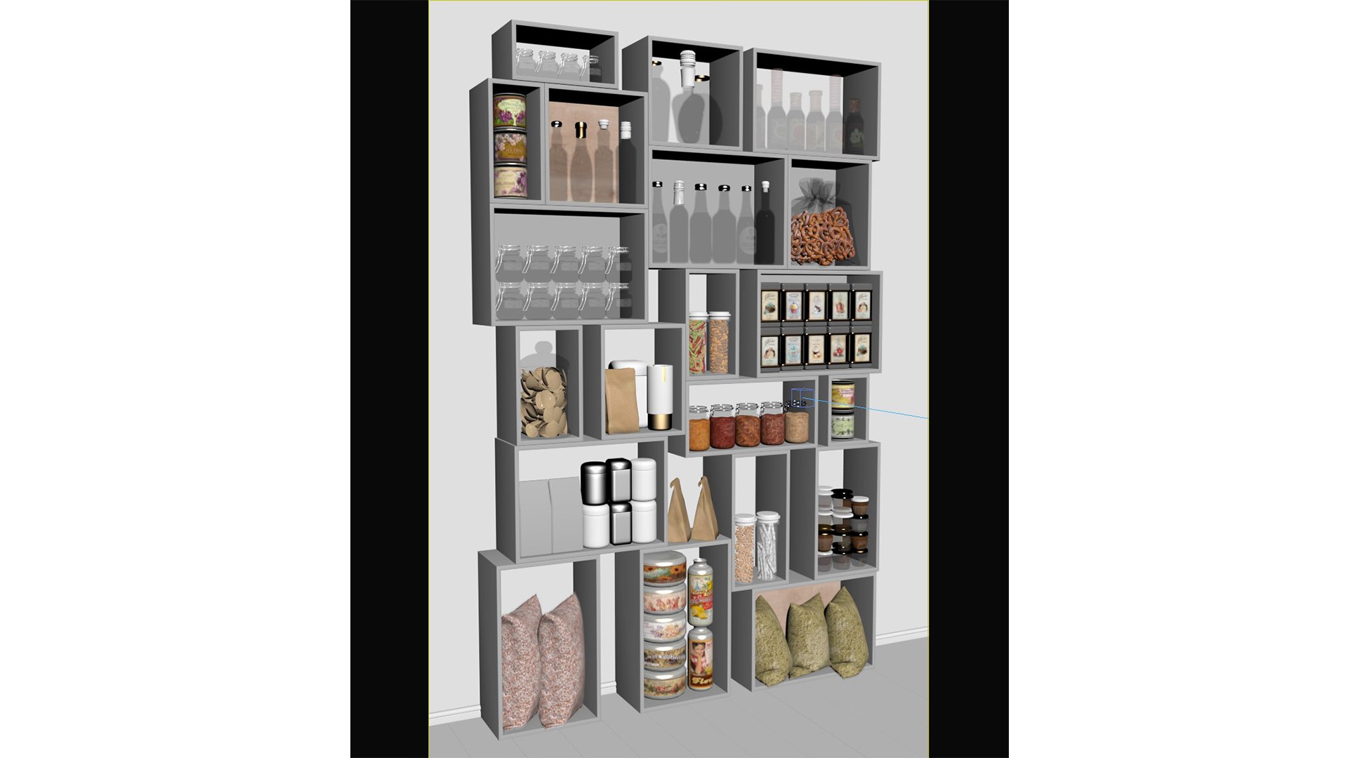 StoreShelf 3D Model - TurboSquid 1720288