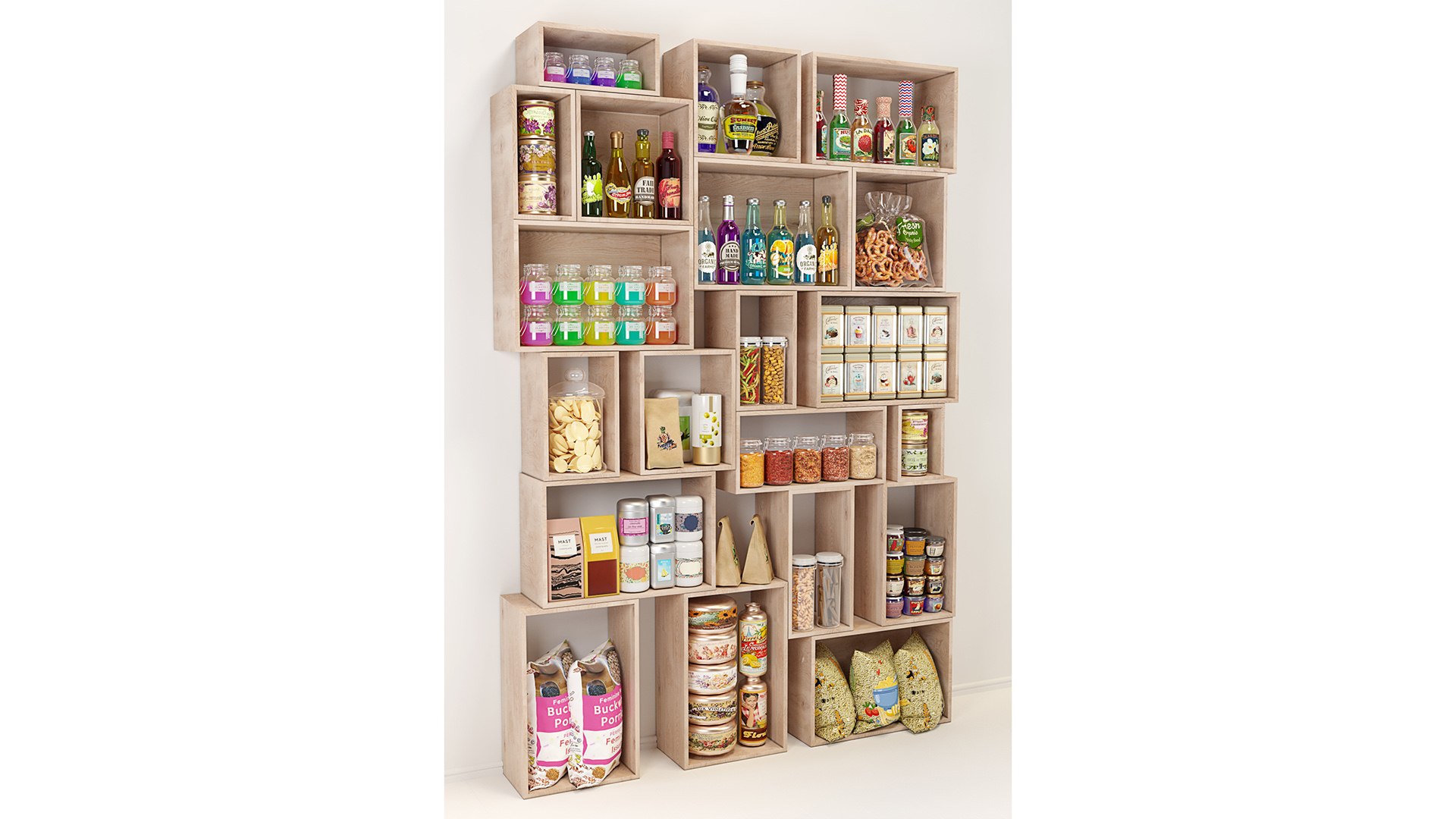 StoreShelf 3D Model - TurboSquid 1720288