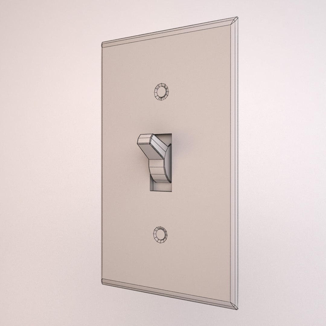 3d Model Of Electrical Socket