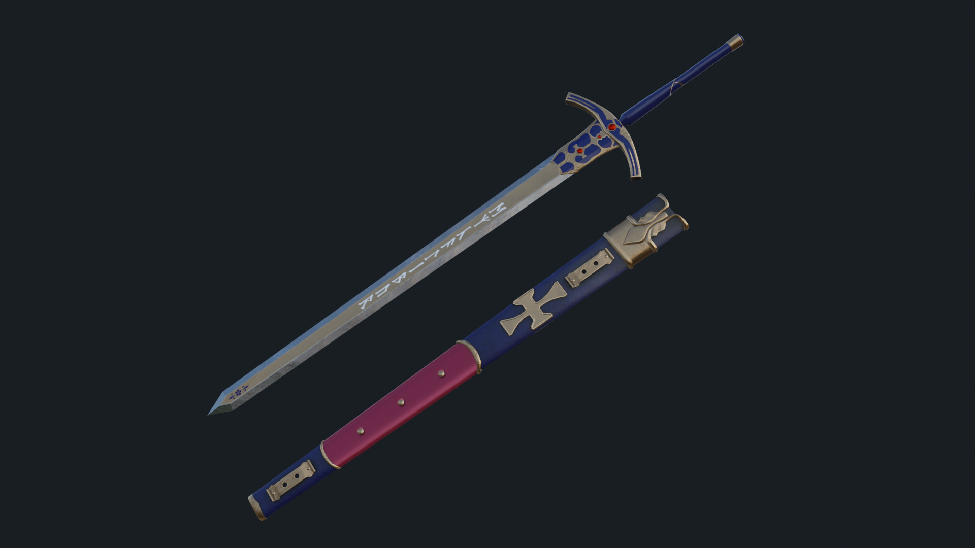 Excalibur Sword model - TurboSquid 1832323