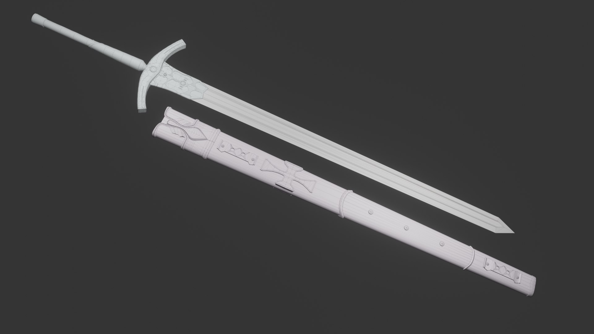 Excalibur Sword model - TurboSquid 1832323