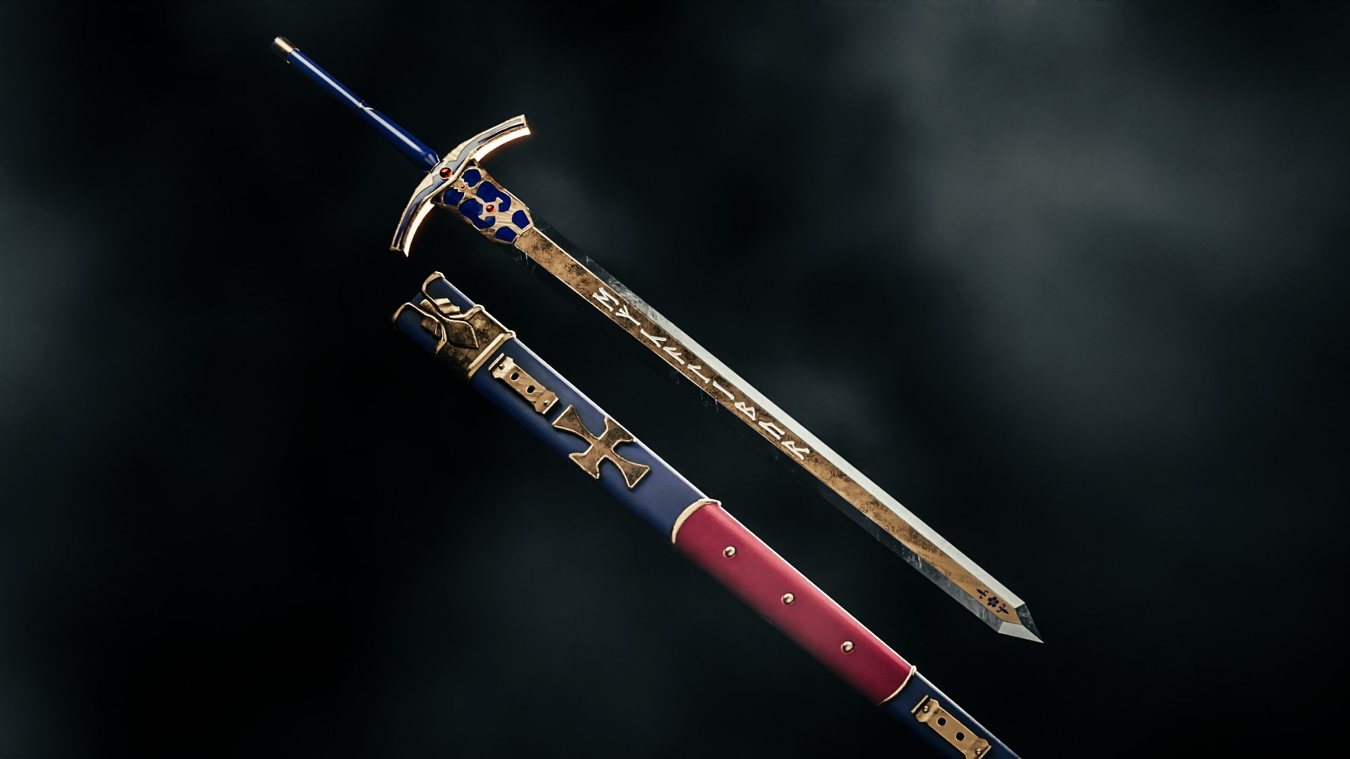 Excalibur Sword model - TurboSquid 1832323