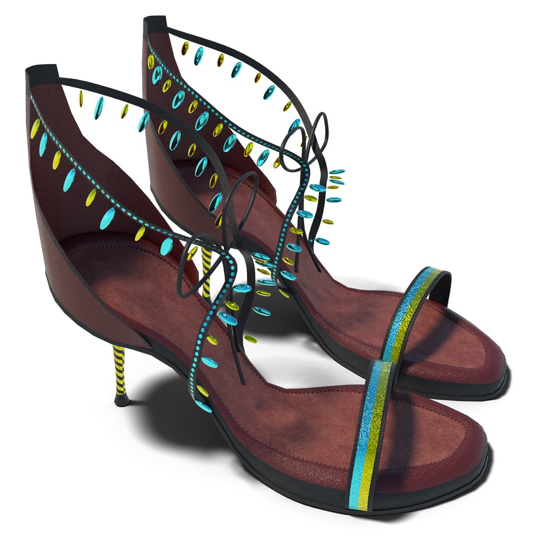 Heels Diamond 3D model - TurboSquid 2095824
