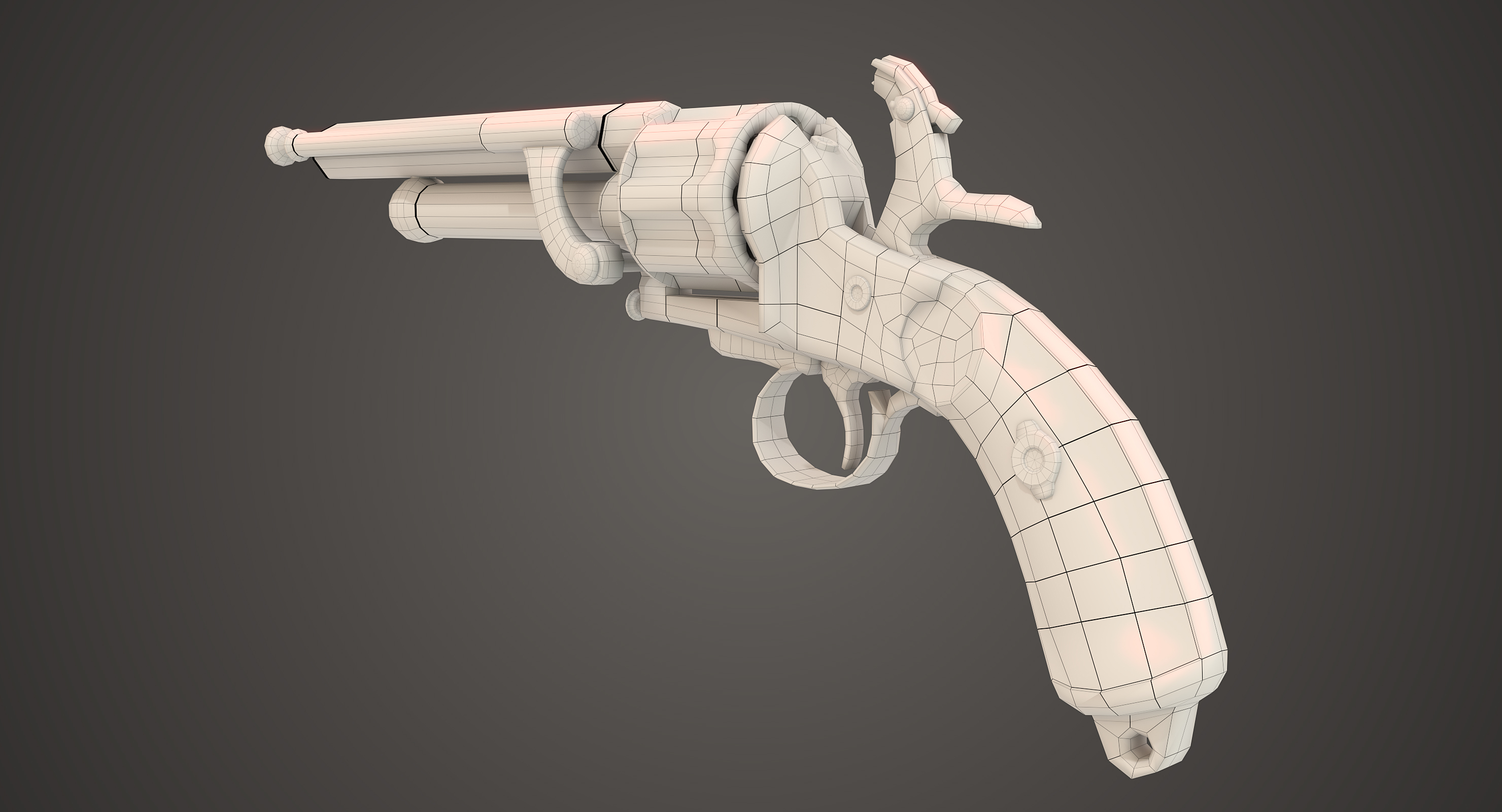 le mat revolver 3d model