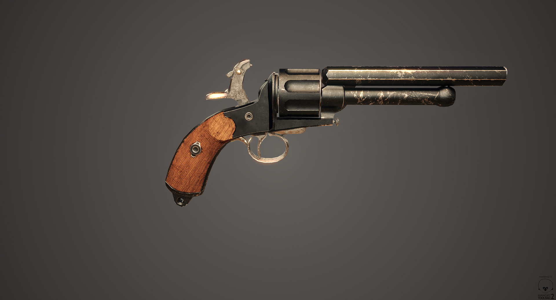 Le Mat Revolver 3d Model