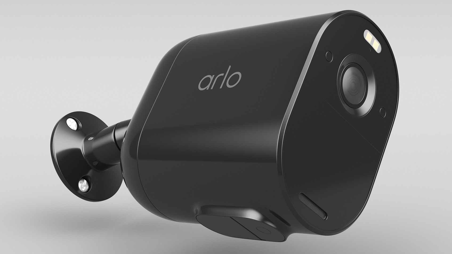 Wireless HDR Spotlight Security Camera Arlo Black 3D model - TurboSquid 2149009