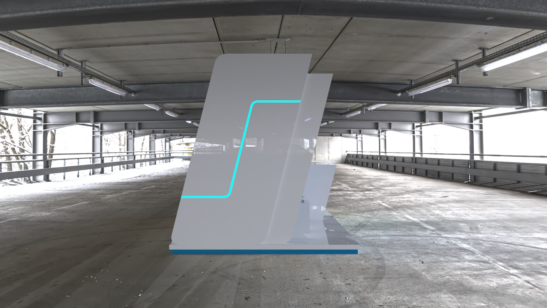 Exhibition Booth Stand Stall Trade Show 3D Model 3x2 3D Model 3D Model ...