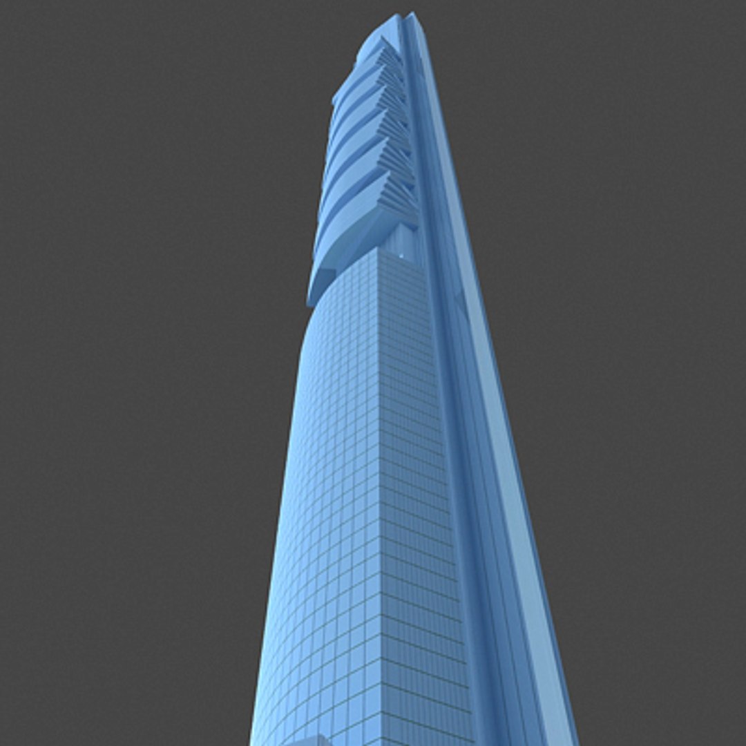 Pentominium Skyscraper Construction 3d Max