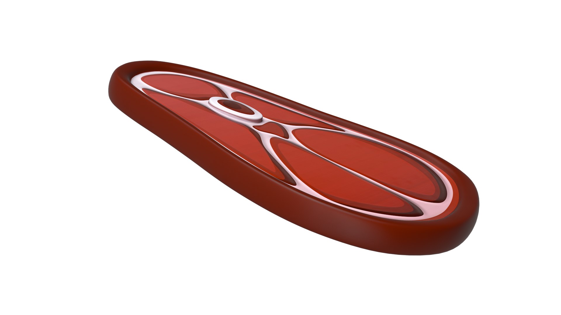 Cartoon Meat 3D Model - TurboSquid 2081319