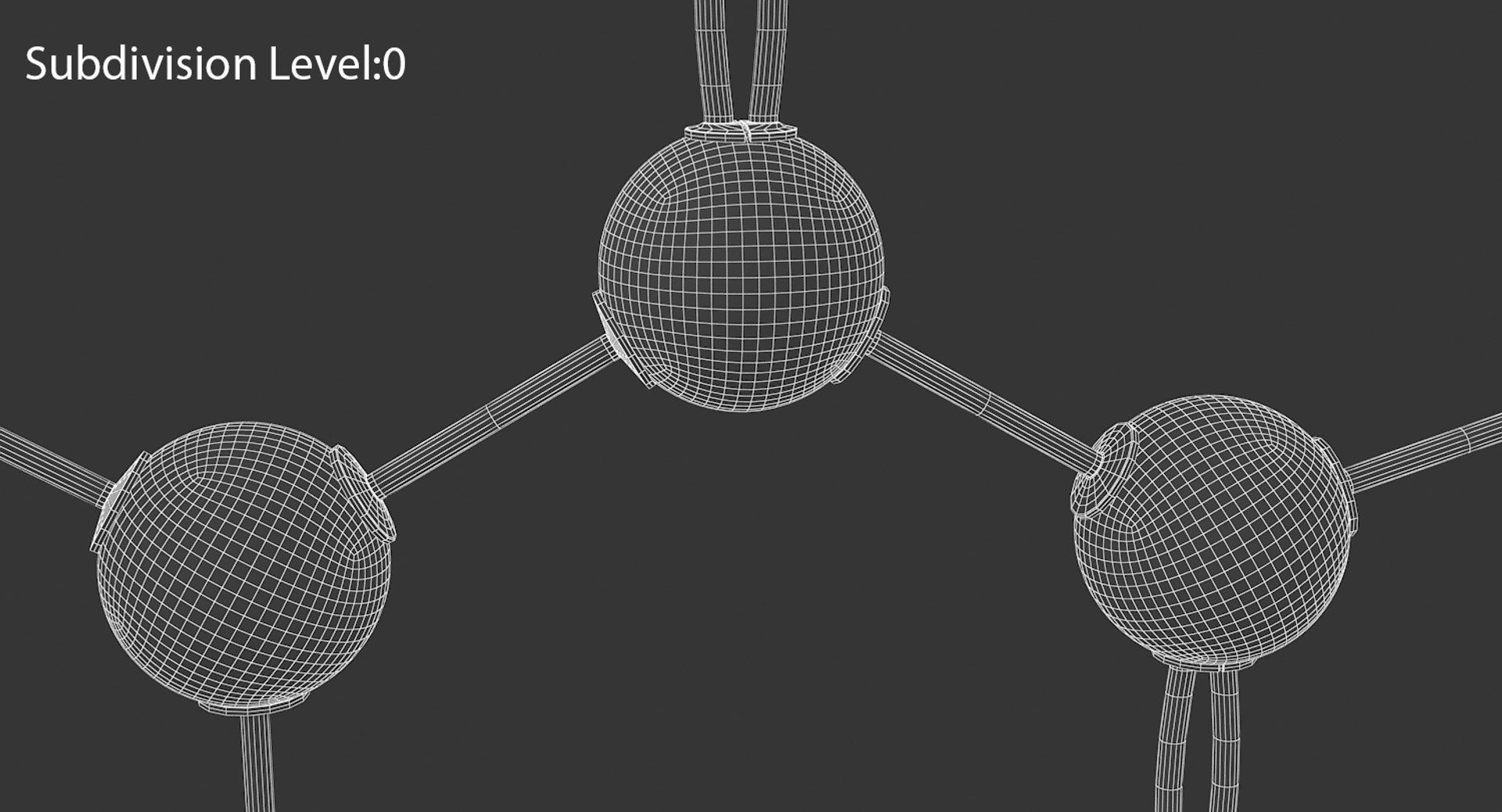 Caffeine Molecule 3D Model - TurboSquid 1418267