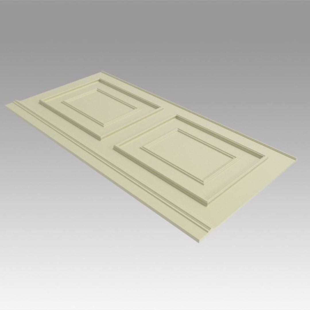 3D Wainscot Model - TurboSquid 1381277
