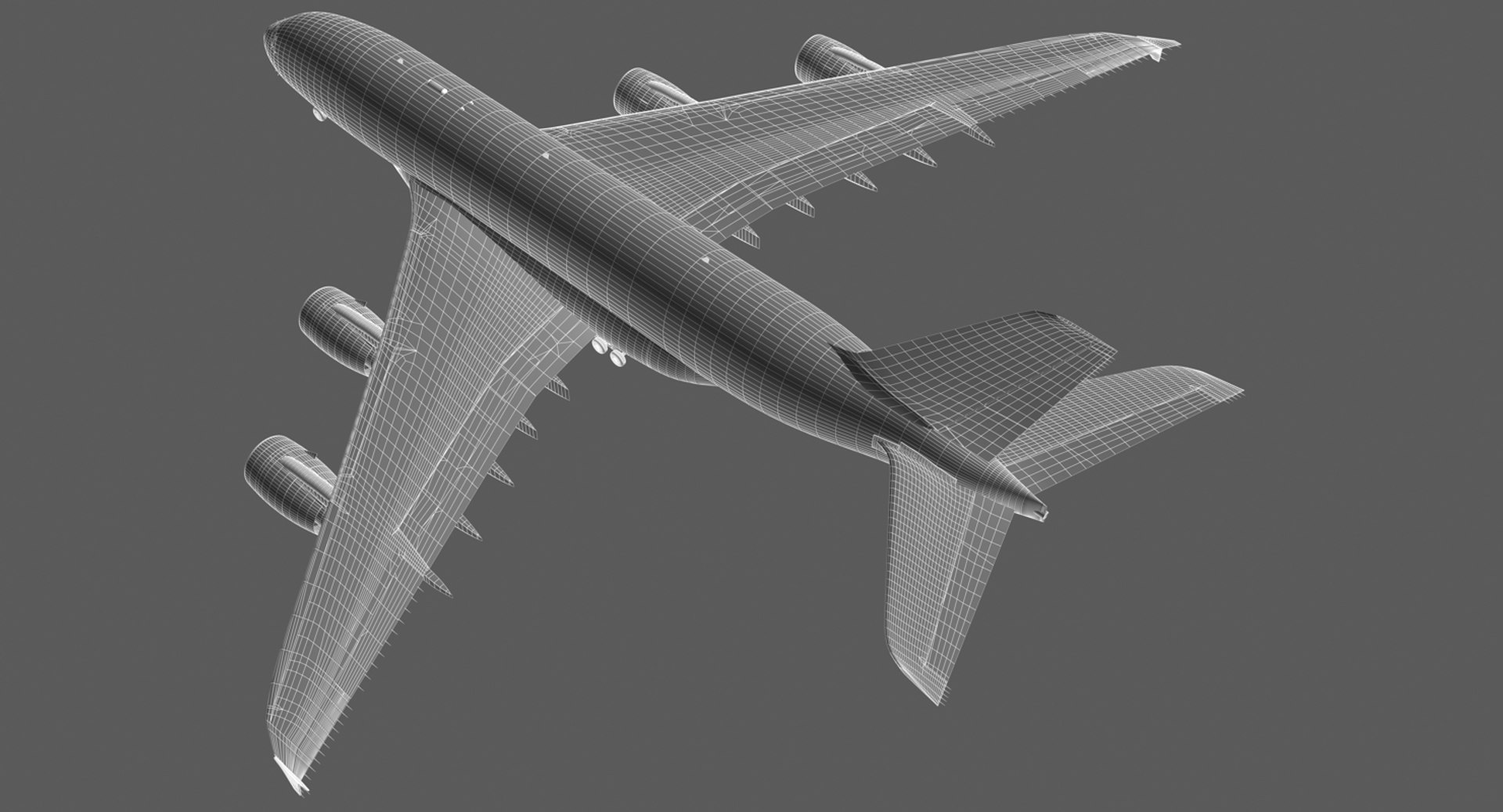 3d Airbus A380-800 A380