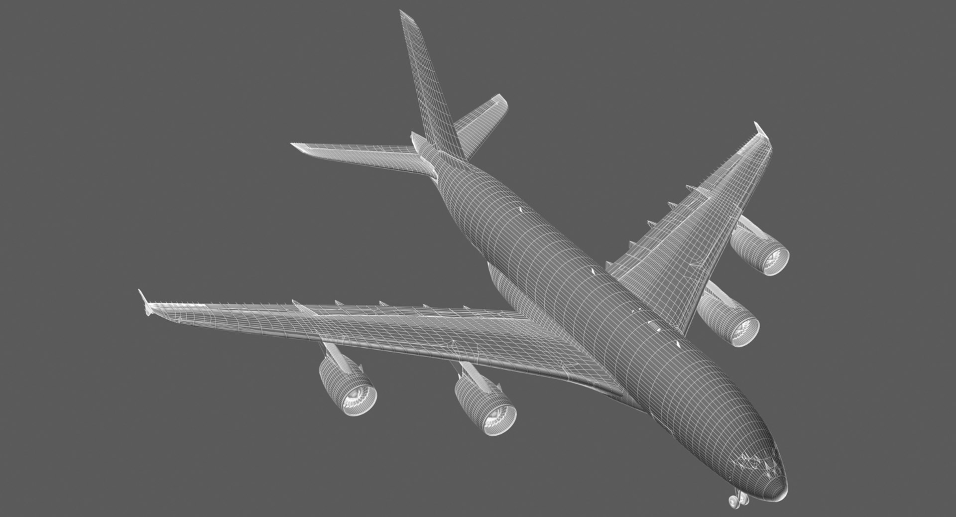 3d Airbus A380-800 A380