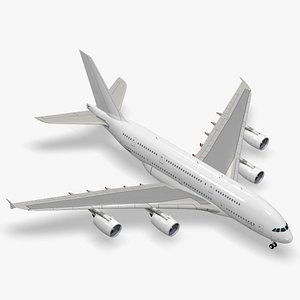 Download Free & Premium Airbus A380 800 3D Models | TurboSquid